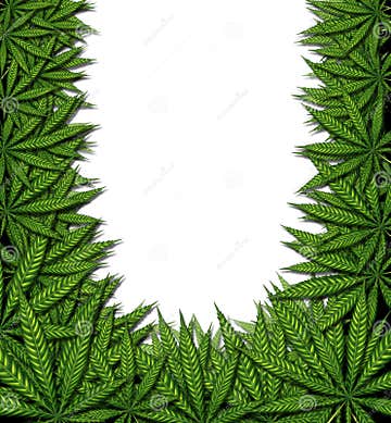Marijuana Background Frame stock illustration. Illustration of farm ...