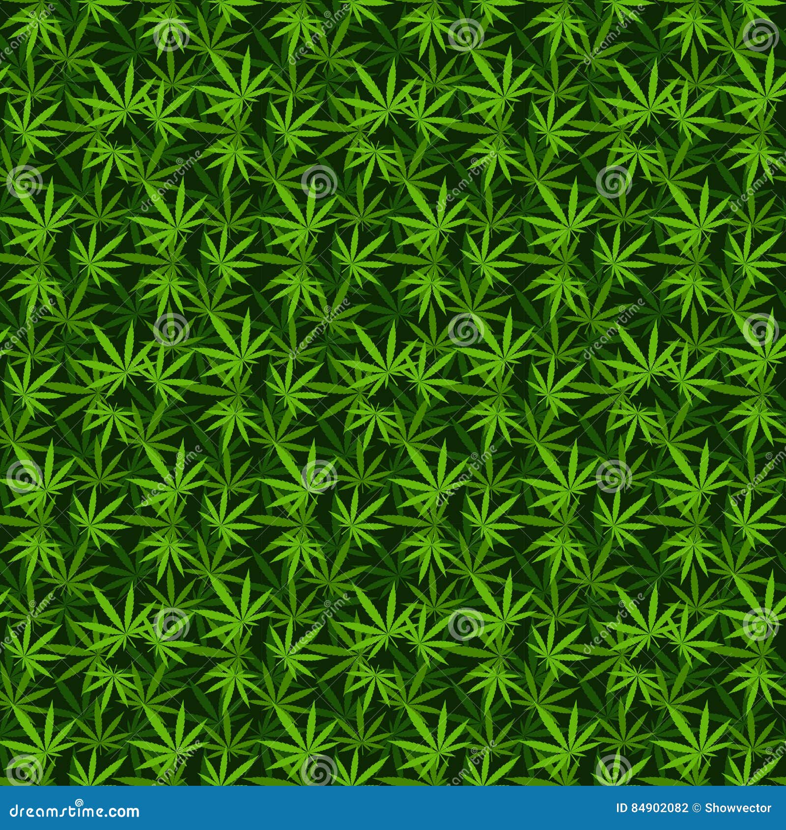 Marijuana Background Seamless Pattern Texture Cannabis Cartoon Vector ...