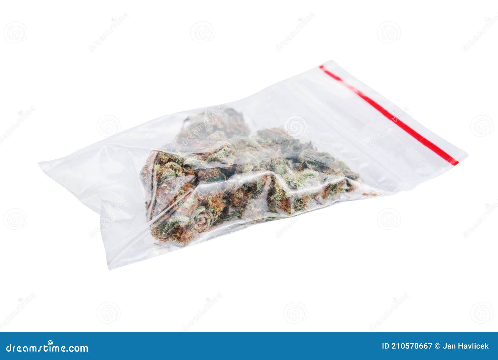Marijuana Buds in Bag Isolated Stock Image - Image of studio, joint ...