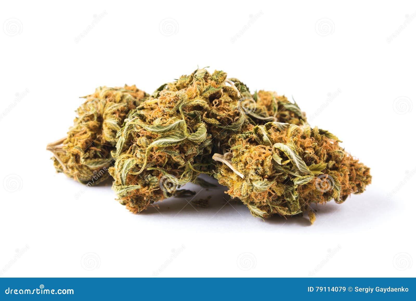 Weed Nug White Background