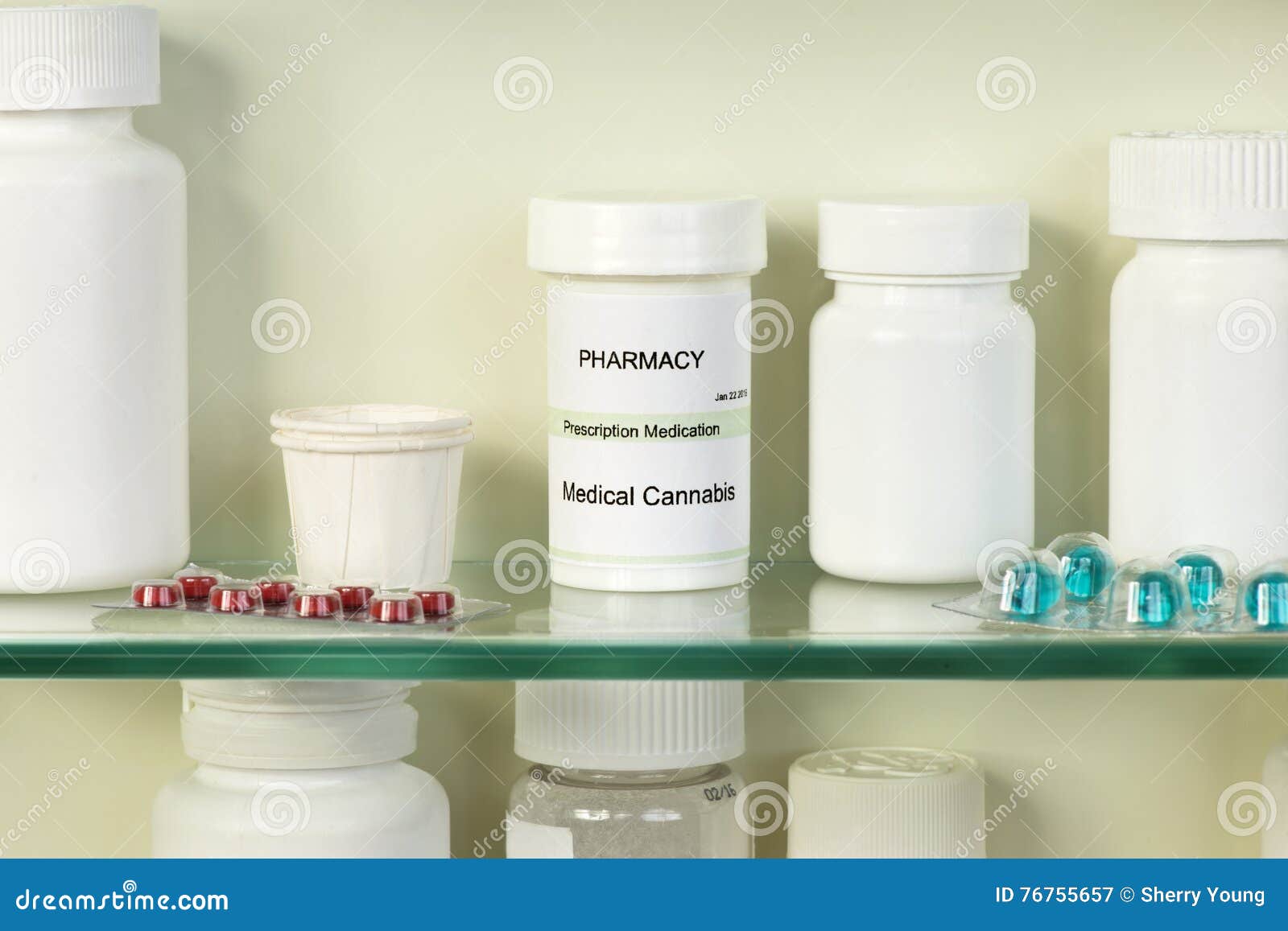 Marijuana Medicine Cabinet stock image. Image of smoke - 76755657
