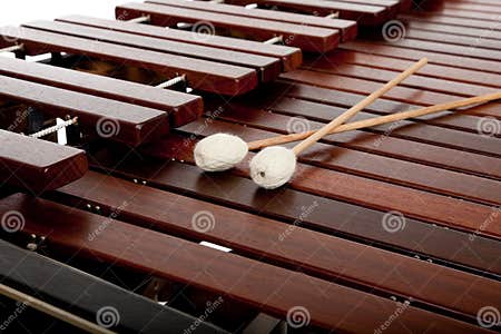 Marimba on White stock photo. Image of sound, body, popular - 10809940