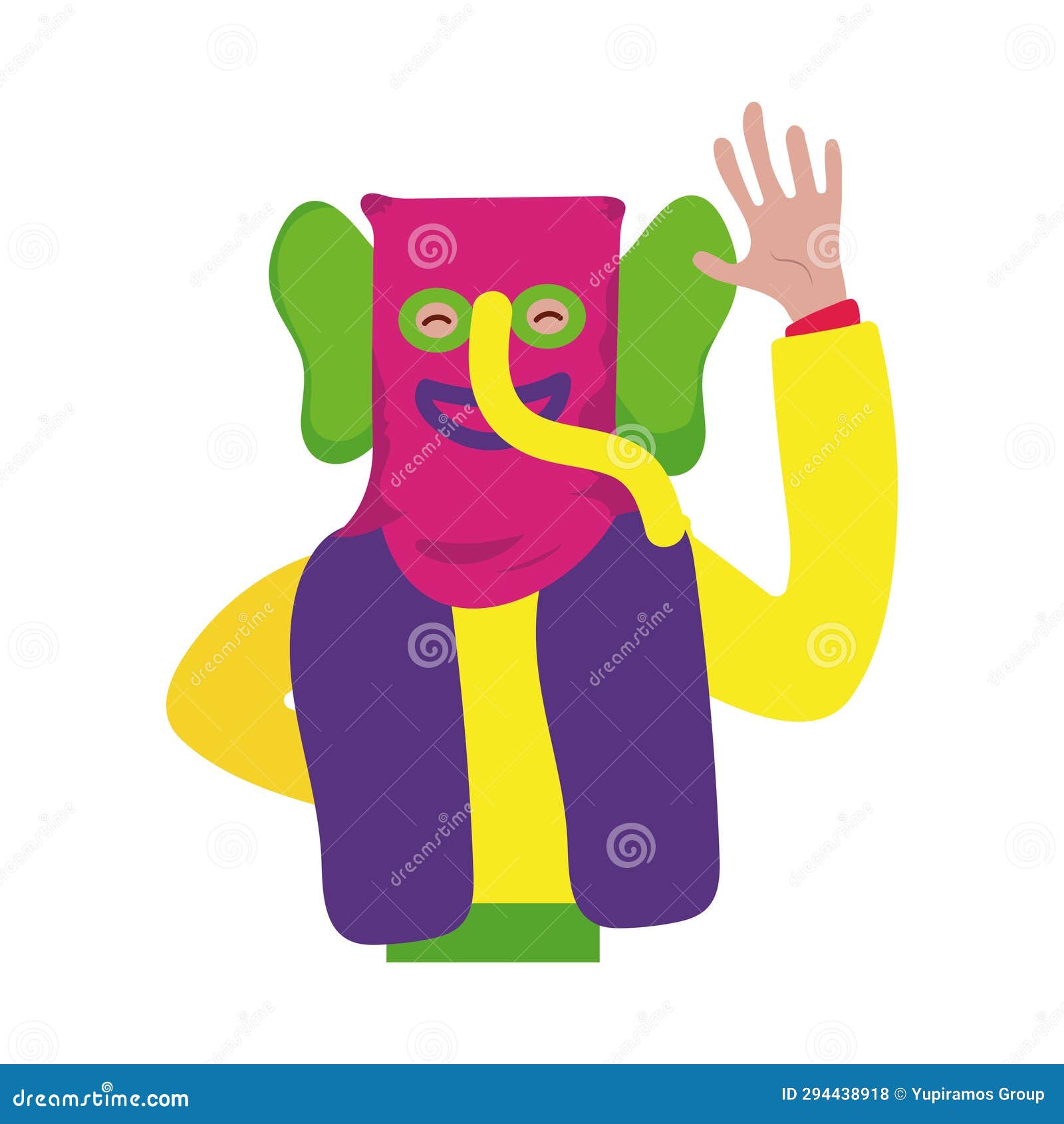 Marimonda Del Carnaval De Barranquilla Ilustración del Vector ...