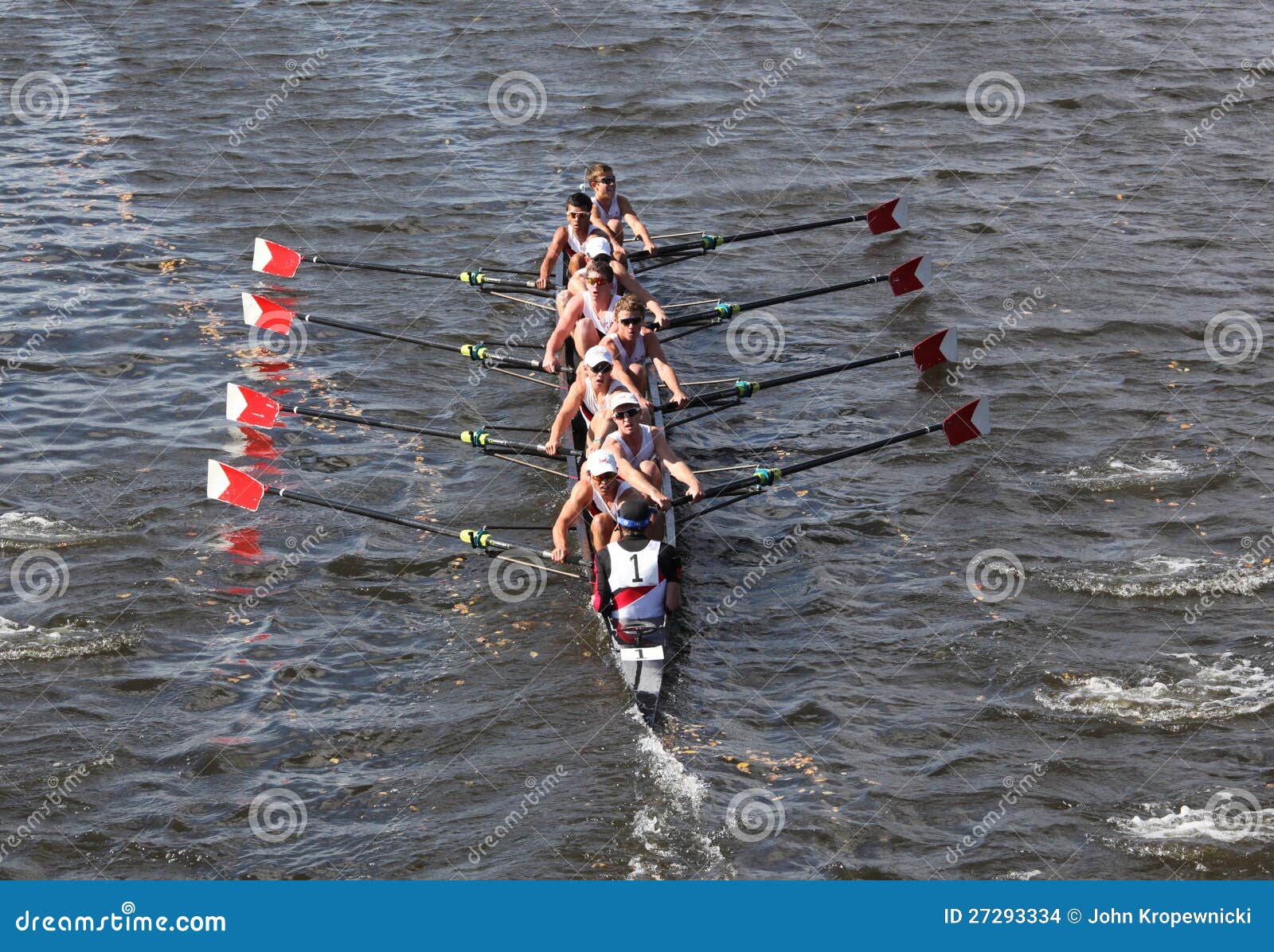 Marin Rowing Won the Head of Charles Regatt Editorial Stock Image ...