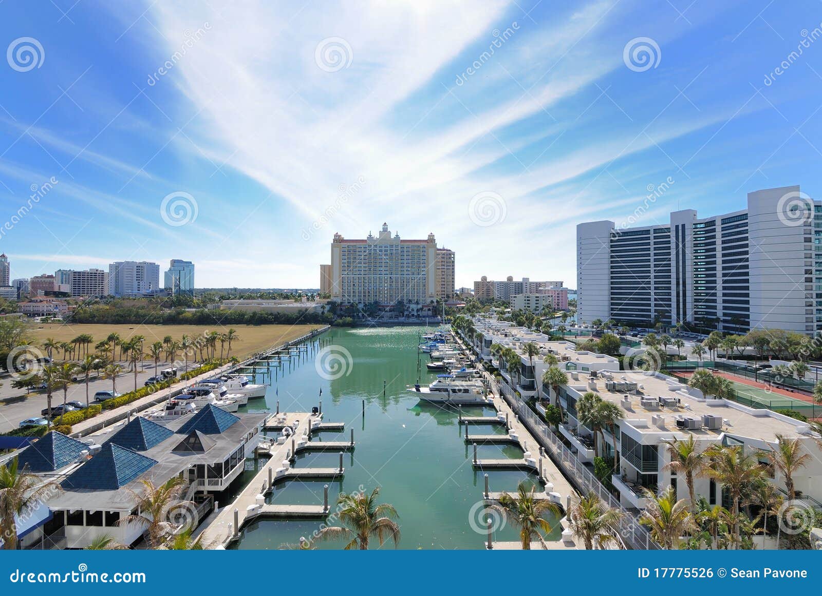 Marina stock photo. Image of high, dock, luxury, pier - 17775526