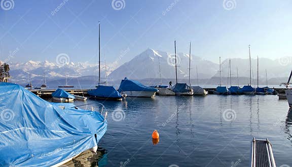 Marina stock photo. Image of blue, reflection, perspective - 2243246