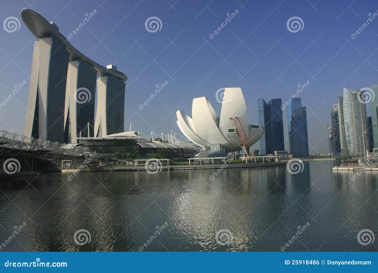 Marina Bay during the Day, Singapore Stock Photo - Image of waterfront ...