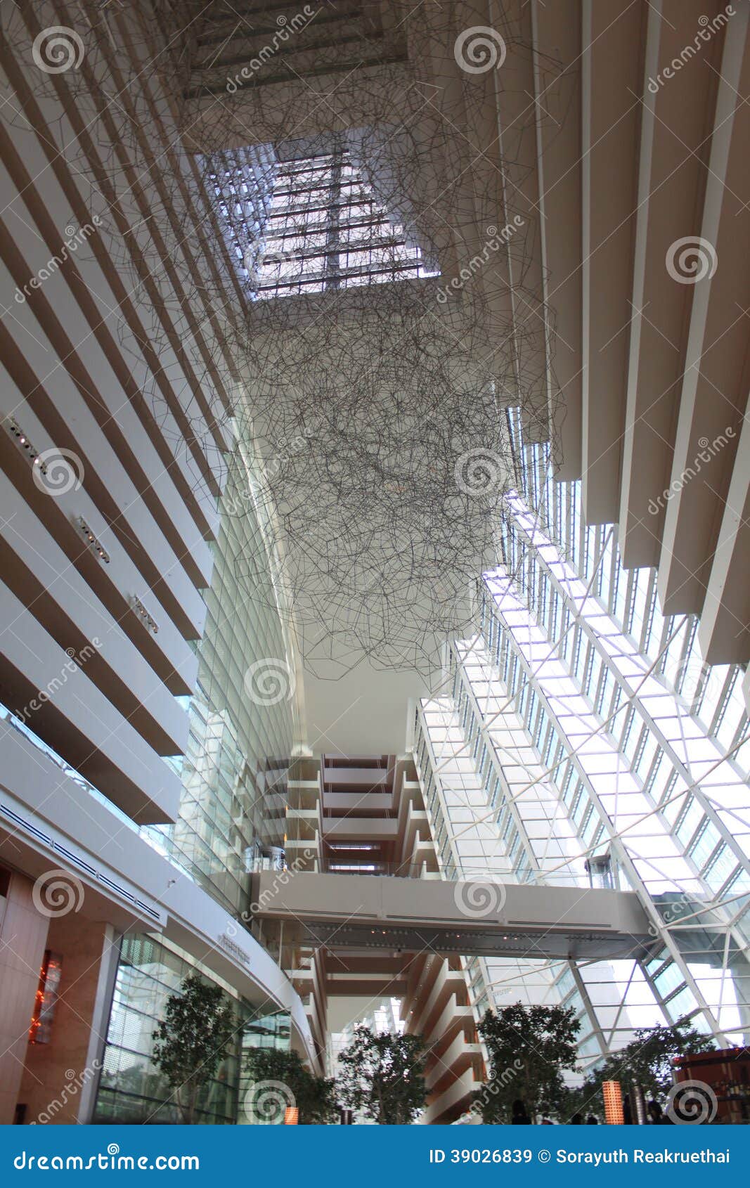 Atrium Old Hotel Lobby With Chairs Lima Peru Stock Photography ...