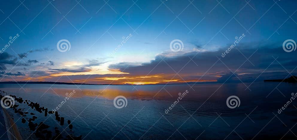 Marina beach, wanci stock photo. Image of afterglow - 197635474