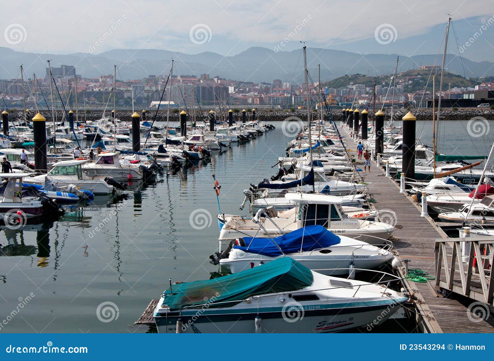 Harbour Of Bilbao Stock Image | CartoonDealer.com #25654711