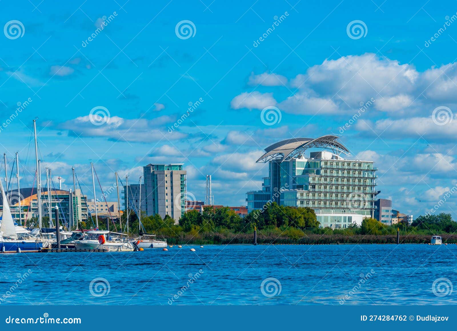Marina at Cardiff Bay at Welsh Capital Cardiff Editorial Photography ...