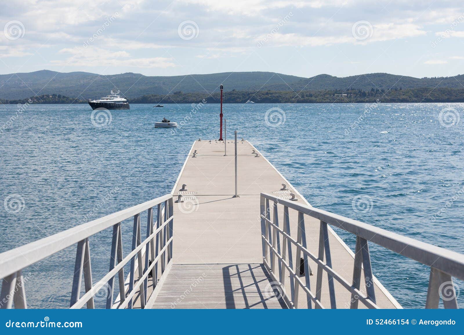 Marina jetty stock photo. Image of transportation, scene - 52466154