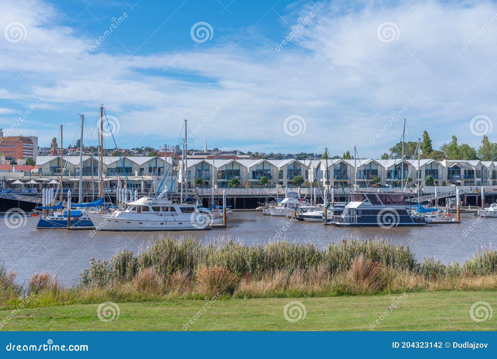 Marina in Launceston, Australia Editorial Photography - Image of ...