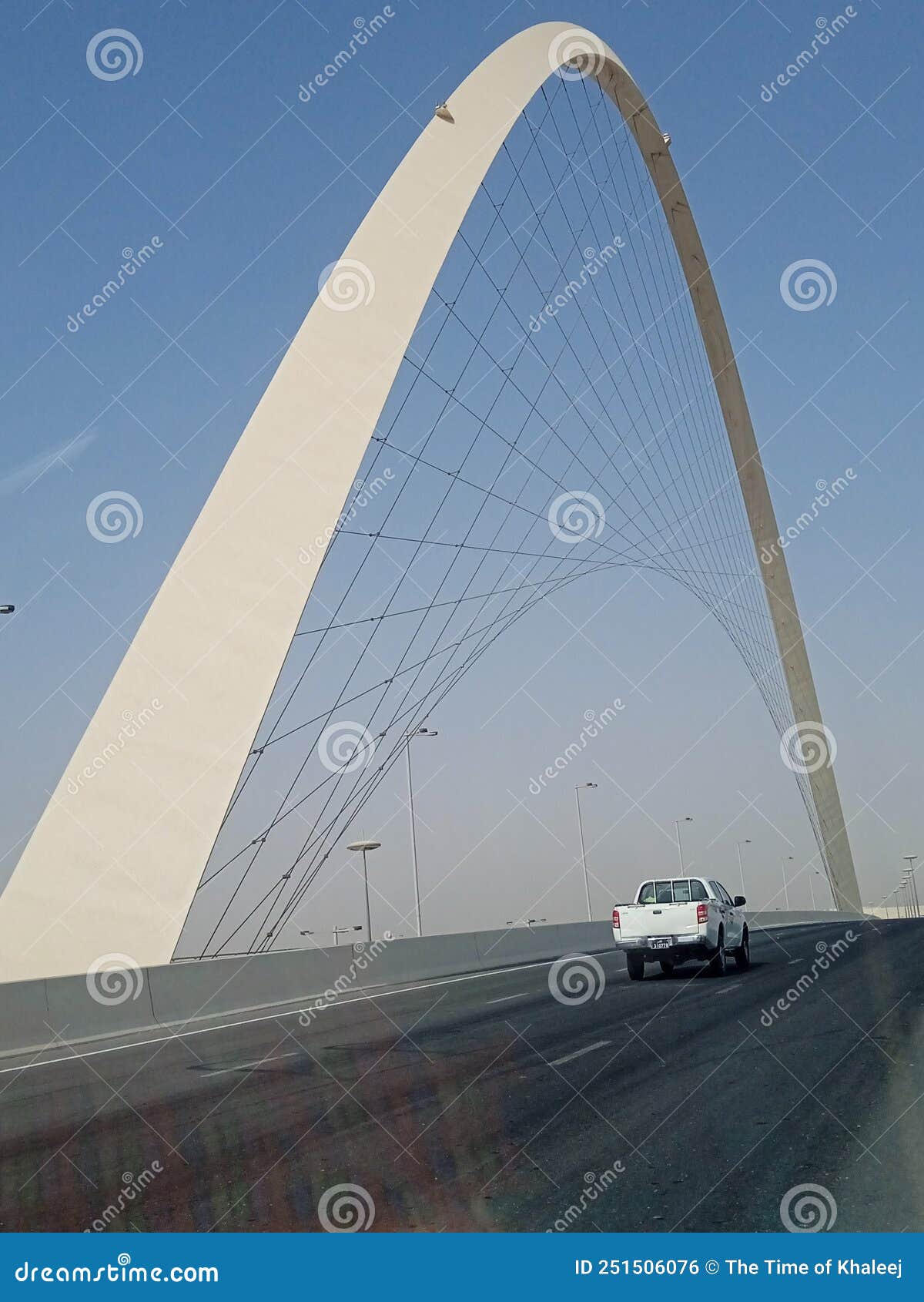 Marina Lusail Interchange Doha Qatar Foto Editorial - Imagem de marina ...