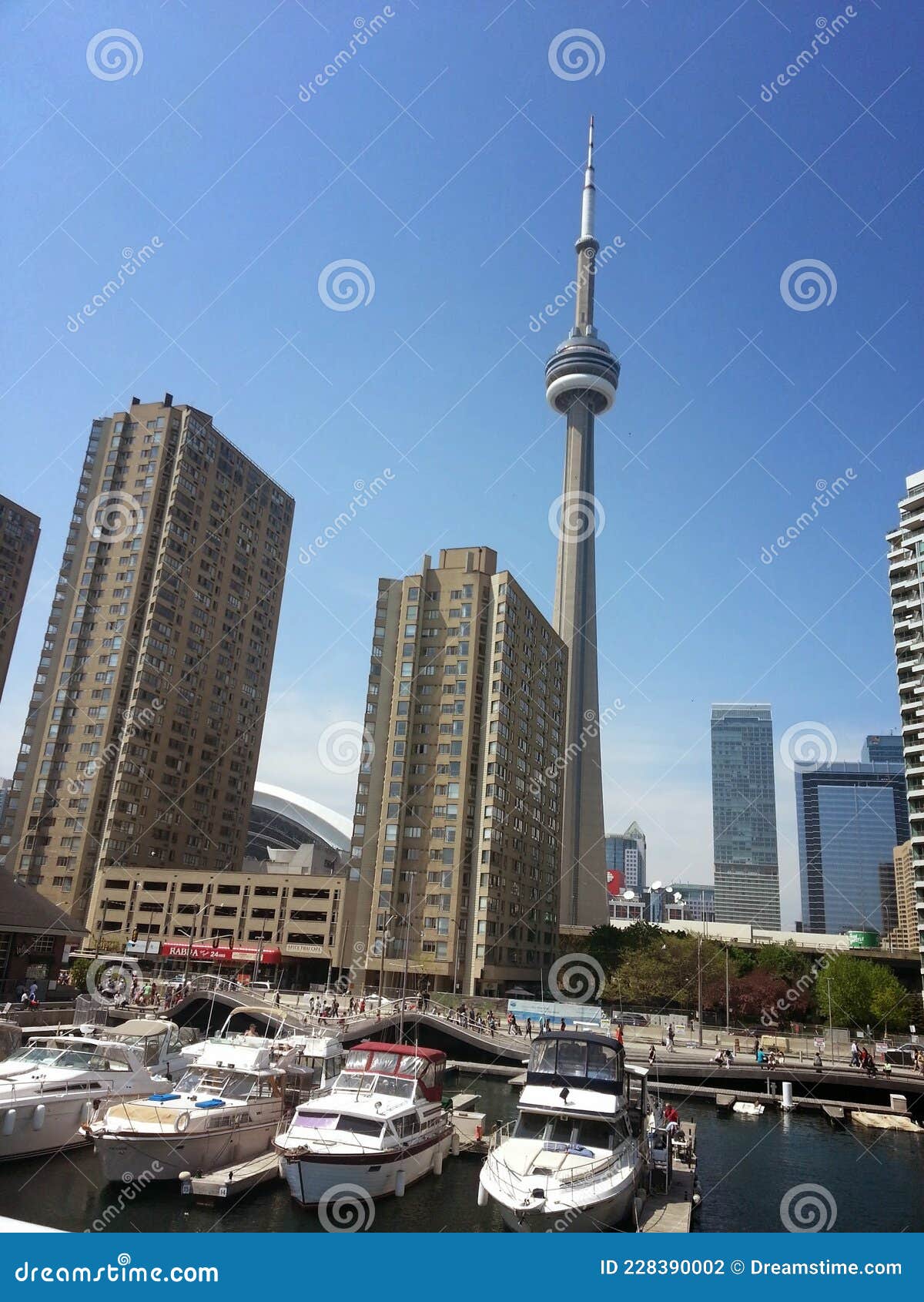 Marina Overlooking Toronto Harbourfront Editorial Photography - Image ...