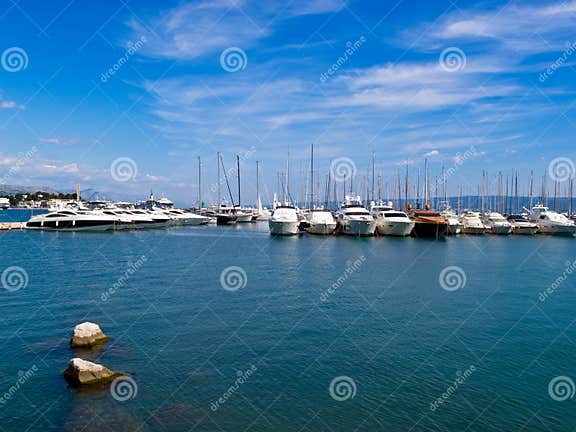 Marina - Split stock image. Image of ship, marina, europe - 5644319