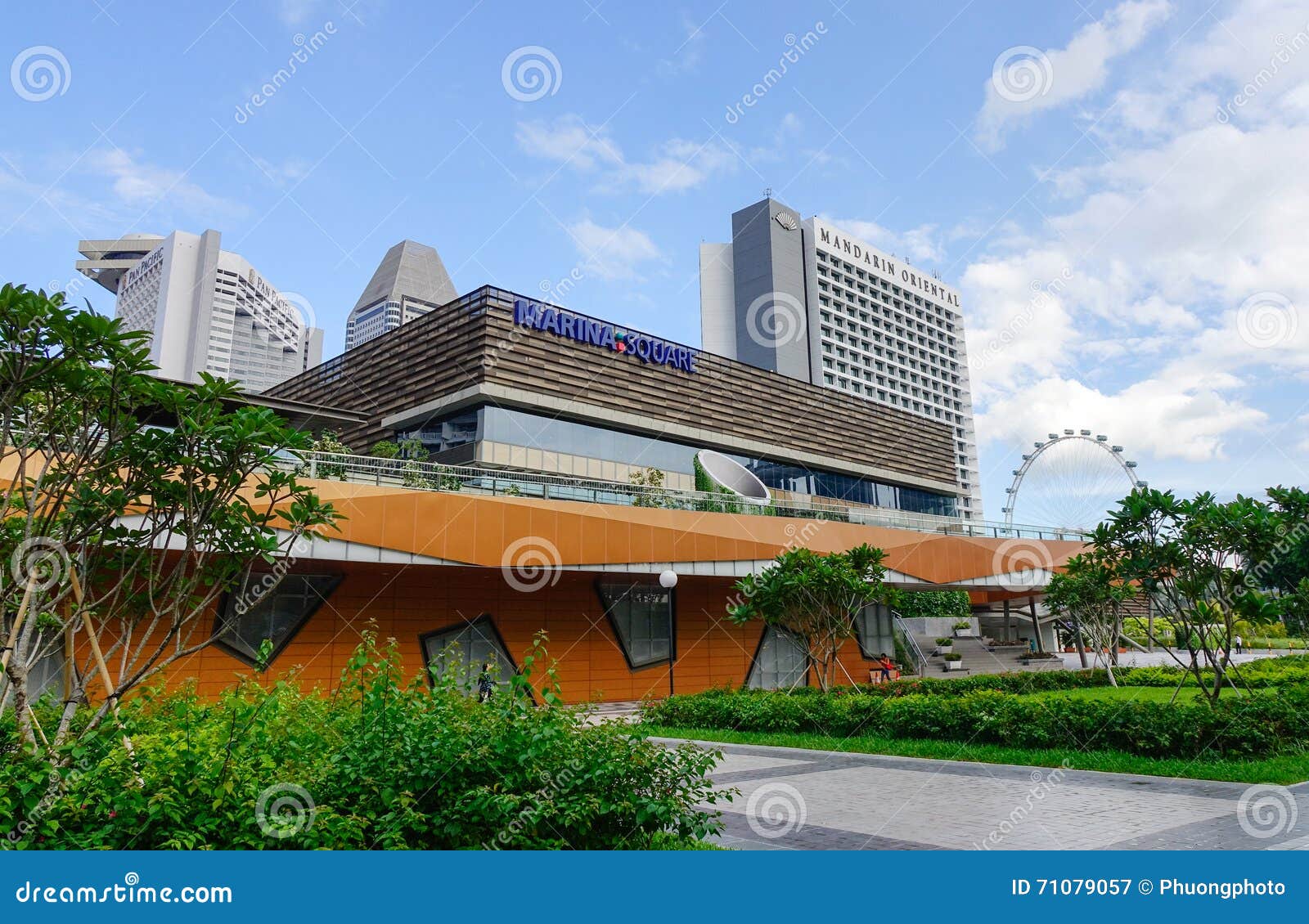 Marina Square Building in Singapore Editorial Photography - Image of ...