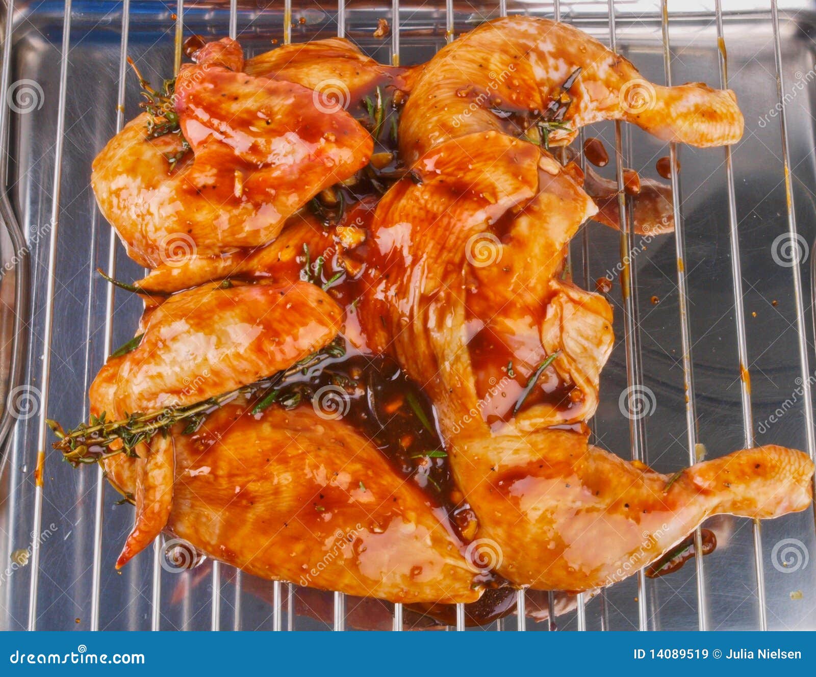 Raw And Marinated Chicken Fillet On Light Background. Dietary Meat ...