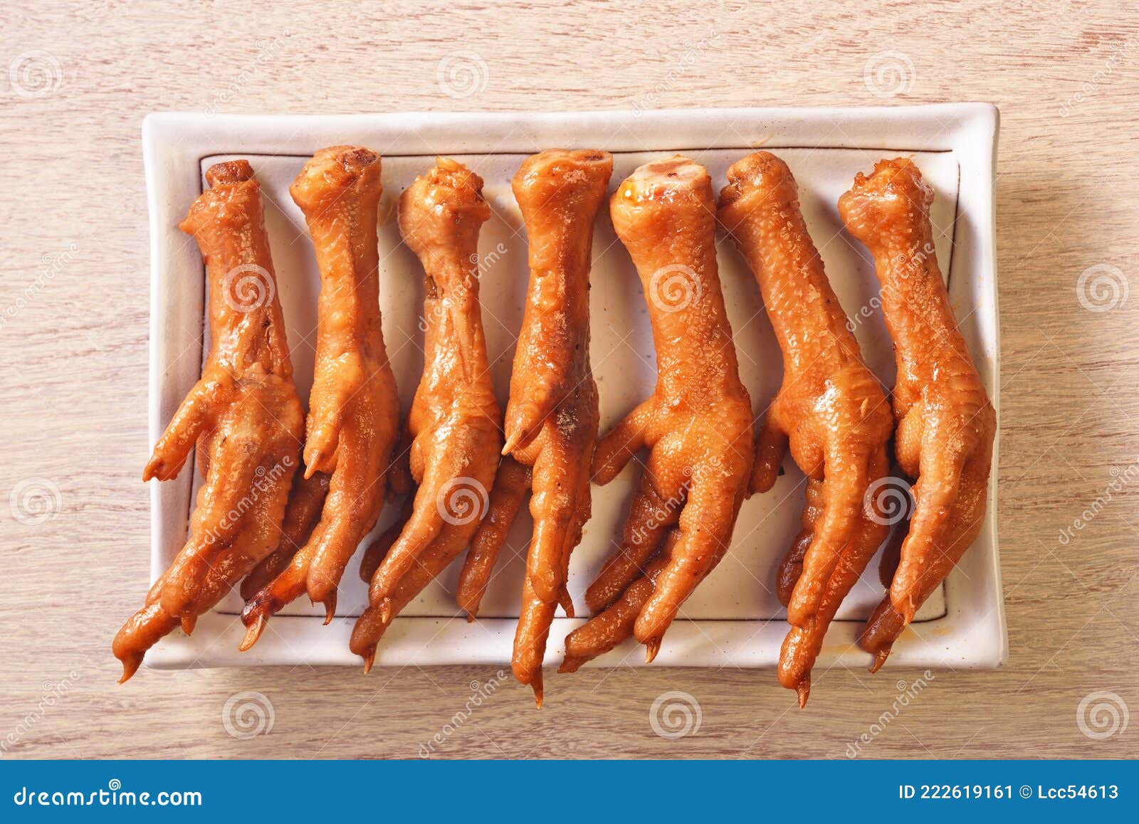 Marinated chicken feet stock image. Image of chinese - 222619161