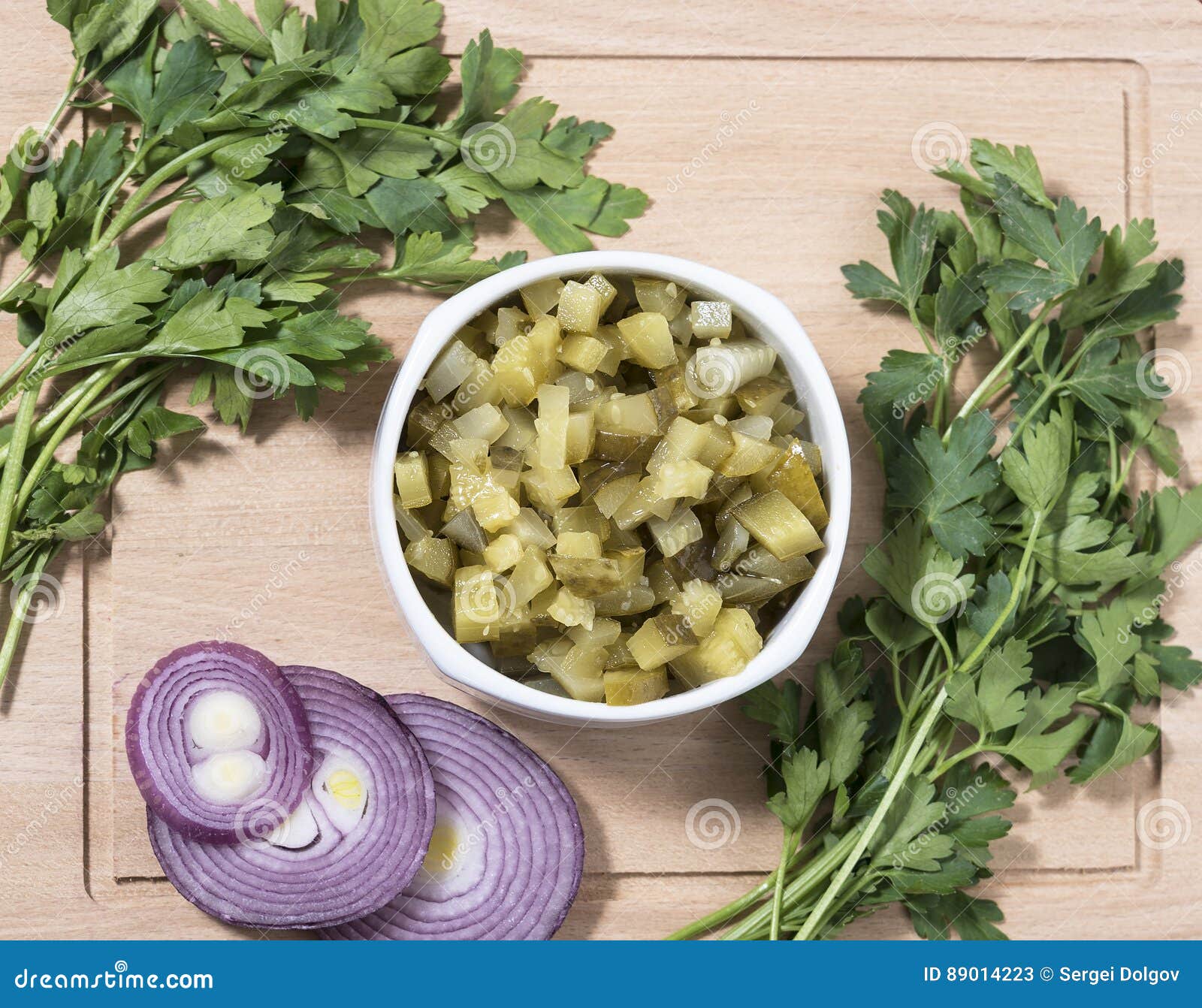 Marinated cucumber chopped stock image. Image of salt - 89014223