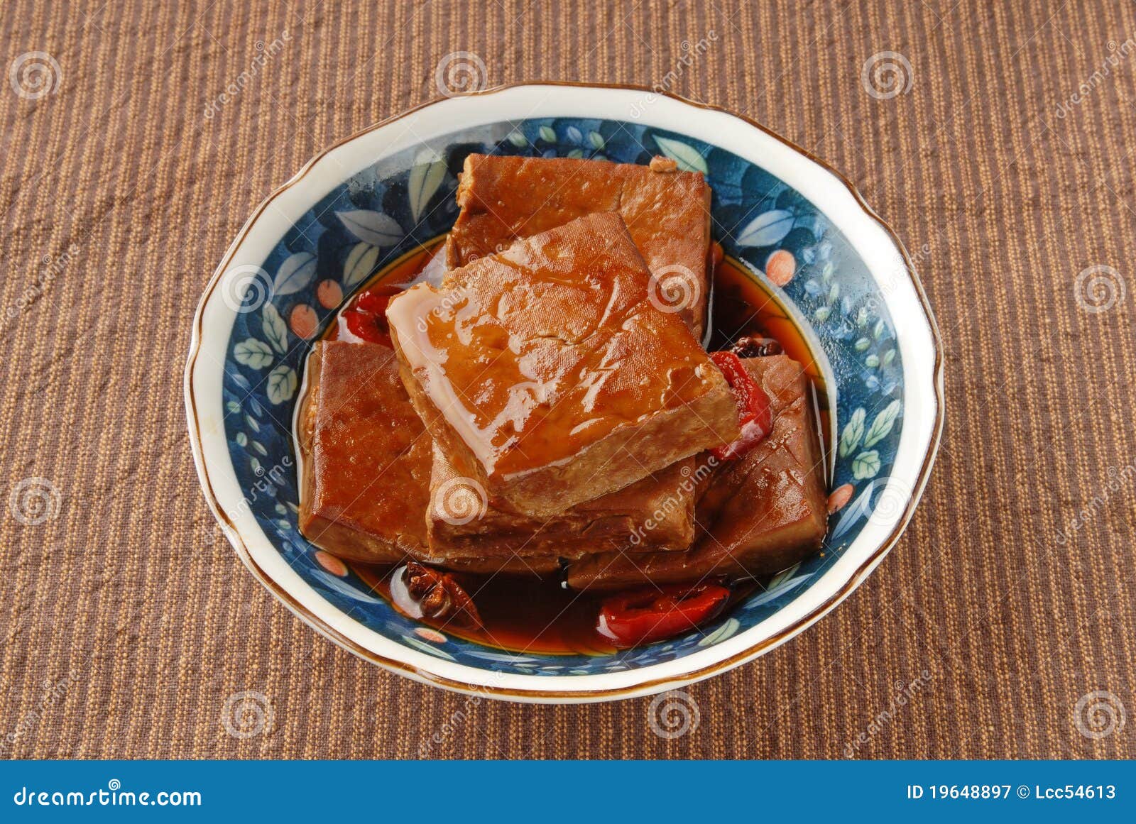Dried Tofu Skin (Tofu Cloth, Yuba, Beancurd) Royalty-Free Stock ...