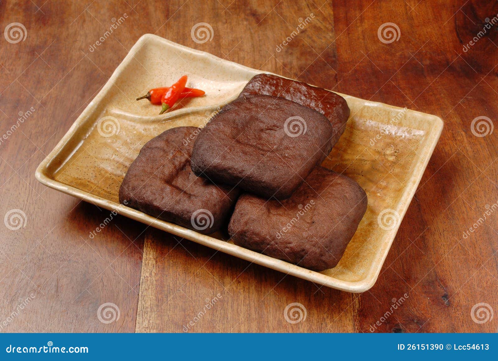 Dried Tofu Skin (Tofu Cloth, Yuba, Beancurd) Royalty-Free Stock ...