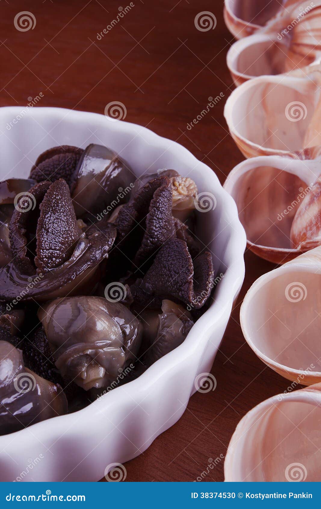 Marinated escargot stock photo. Image of lunch, pickle - 38374530