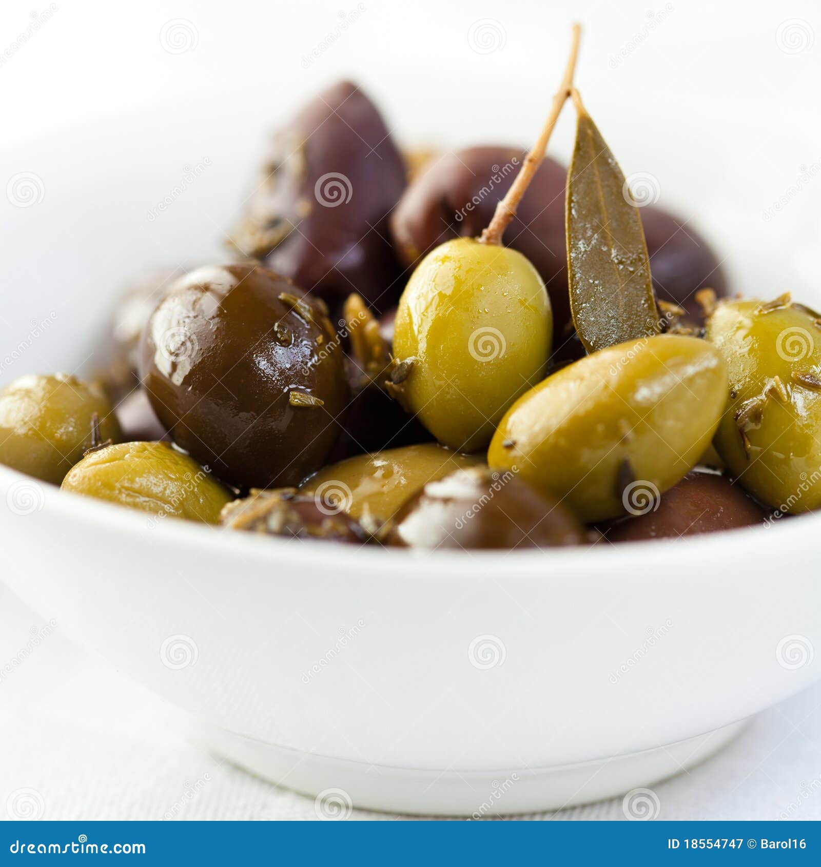 Marinated Greek Olives stock image. Image of pickled - 18554747