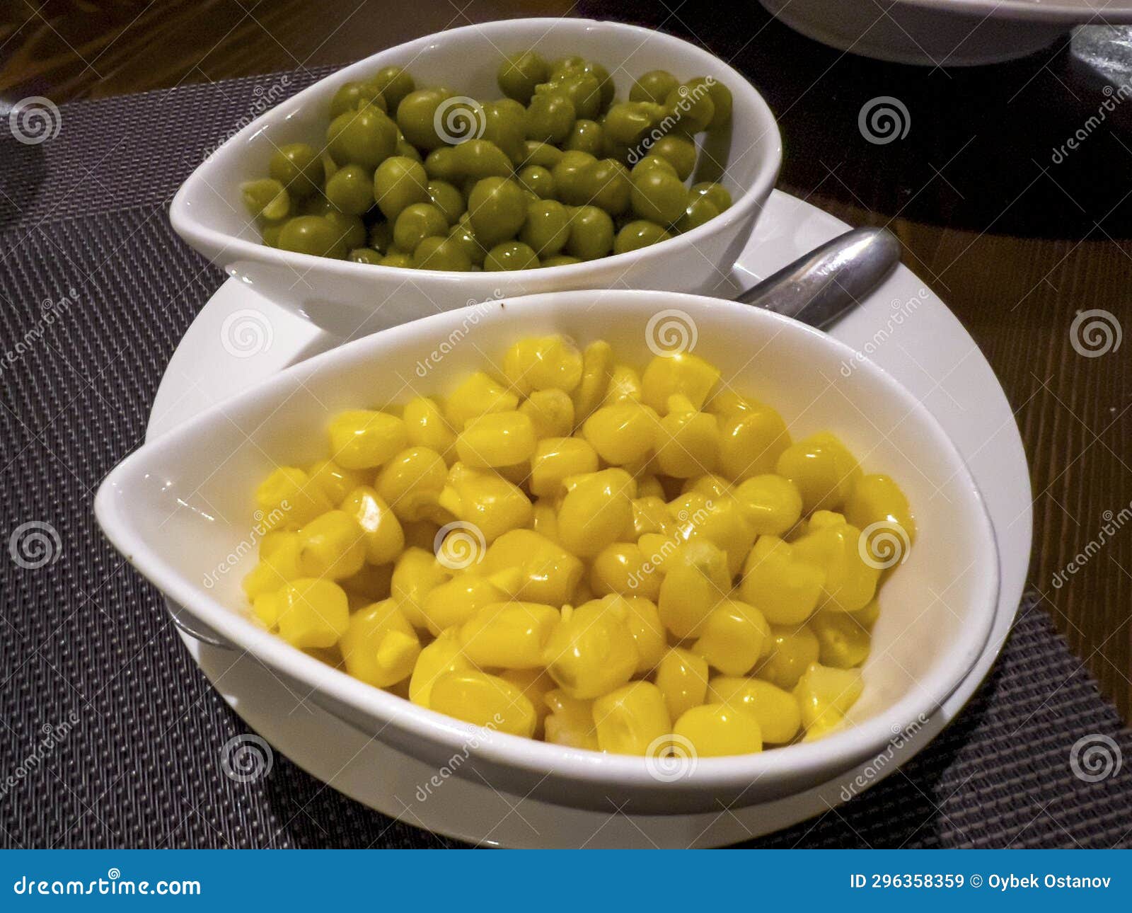 The Marinated Green Beans and Corn Kernels are Served As an ...