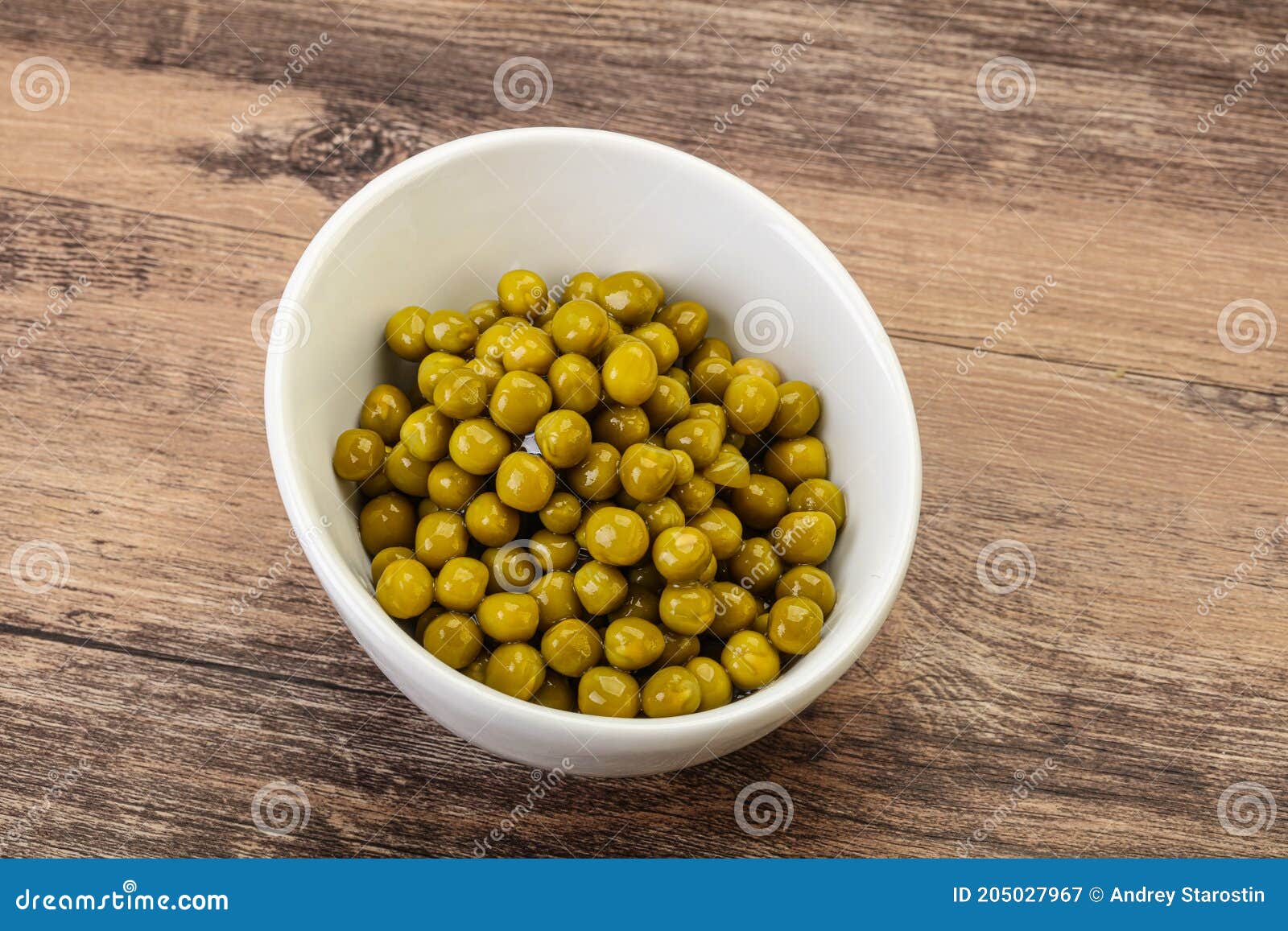 Marinated Green Pea in the Bowl Stock Image - Image of organic ...