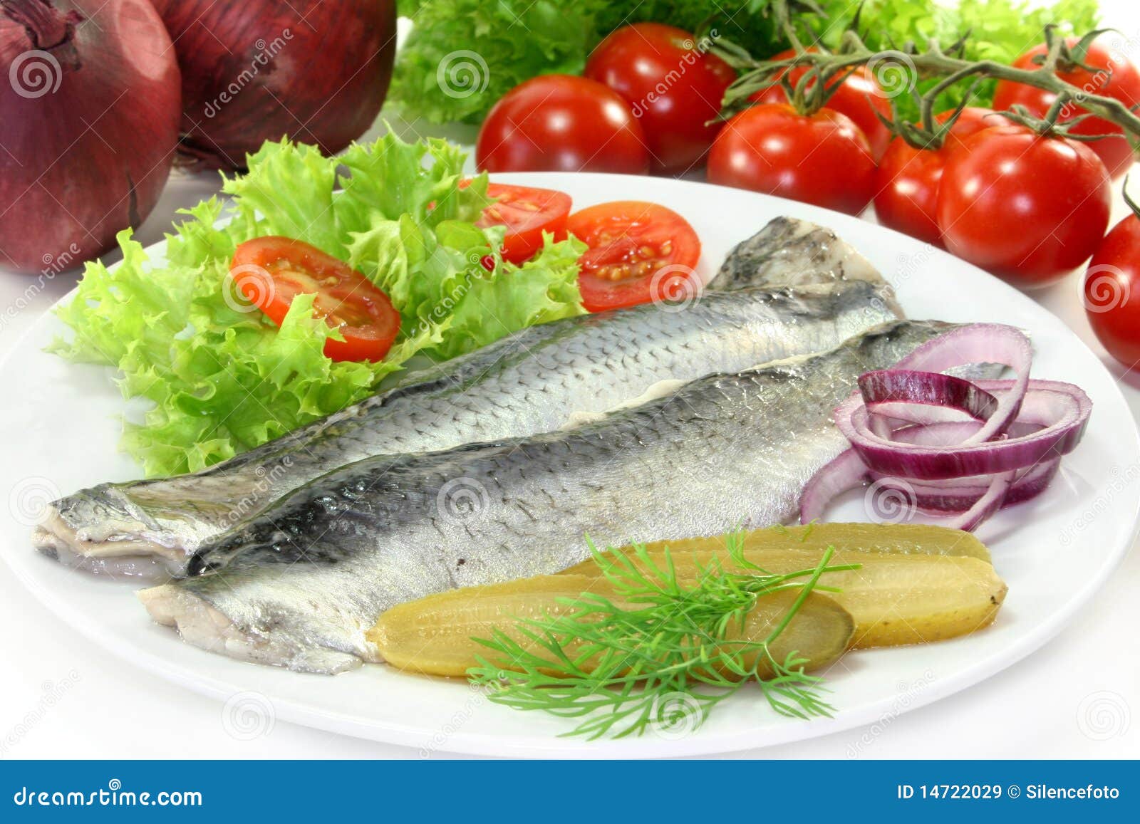 Marinated herring stock image. Image of fast, snacks - 14722029