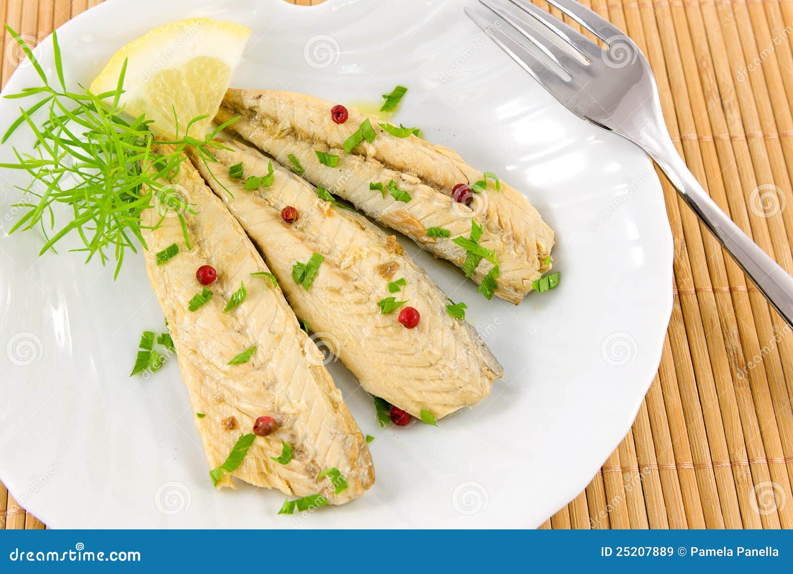 Marinated mackerel stock image. Image of fish, recipe - 25207889