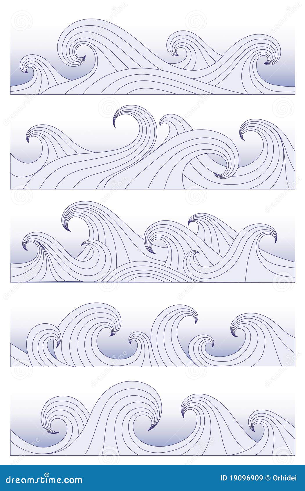 Marine abstract stock illustration. Illustration of mild - 19096909