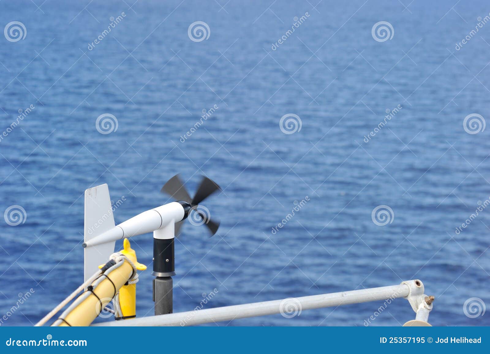 Marine anemometer stock image. Image of energy, science - 25357195