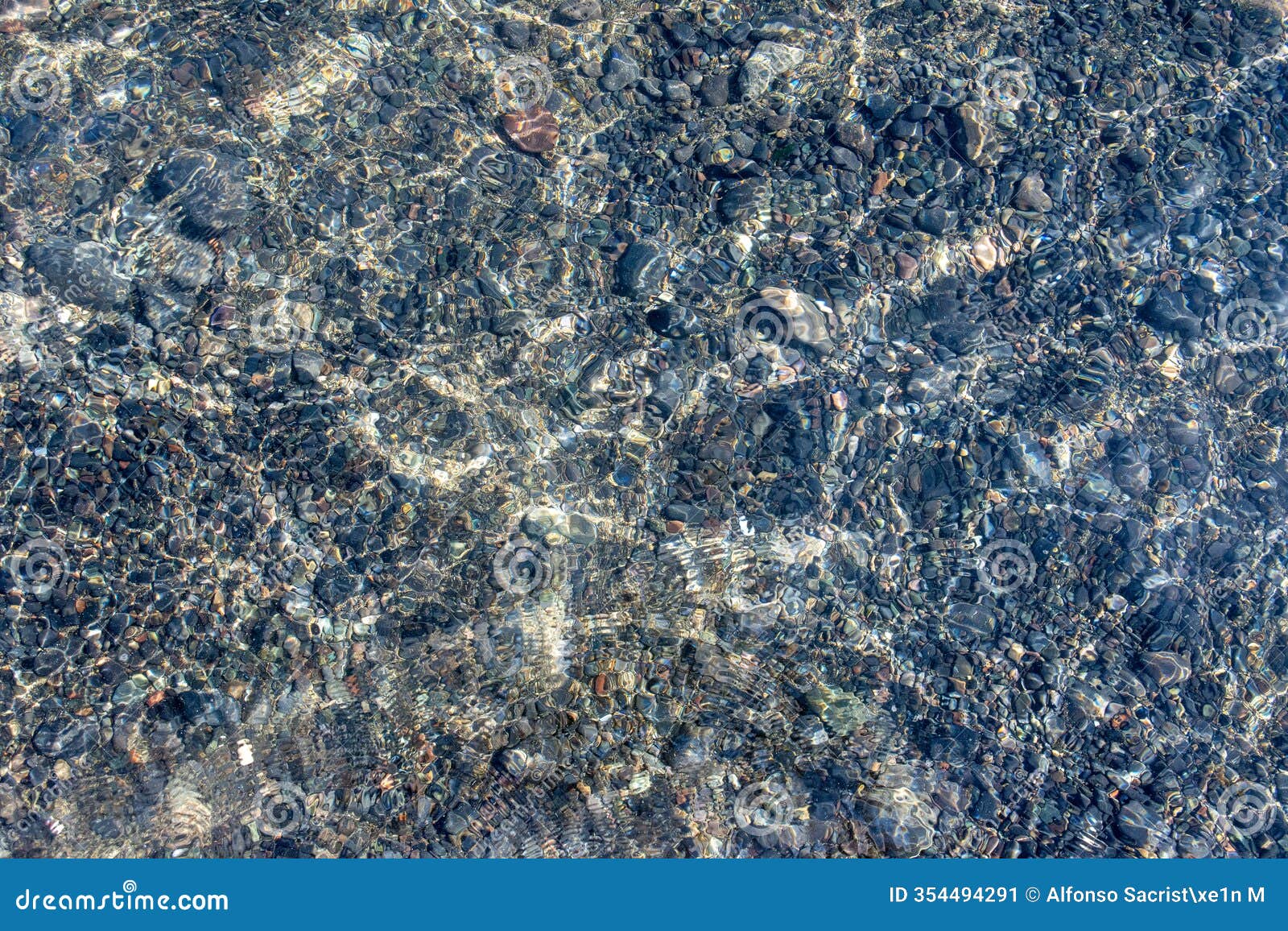 Marine Background Texture on the Beach with Stones and Shells. Stock ...