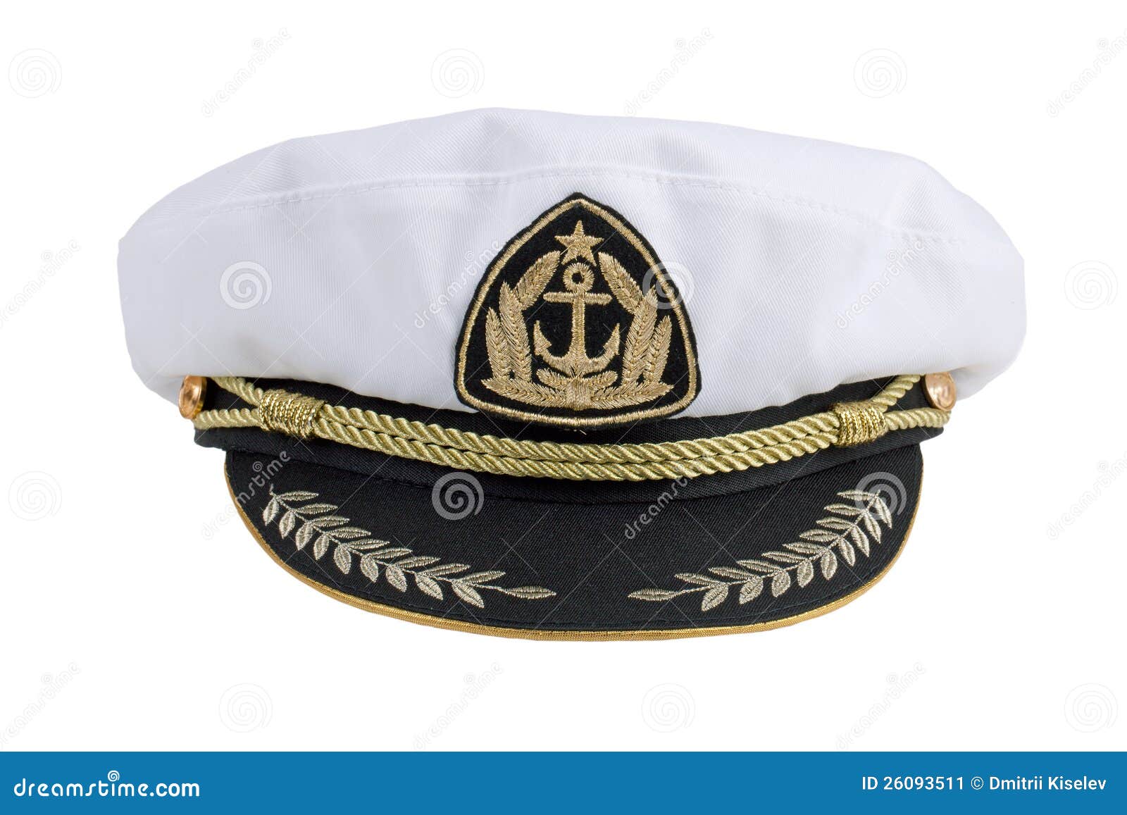 Marine cap stock image. Image of skipper, military, object - 26093511
