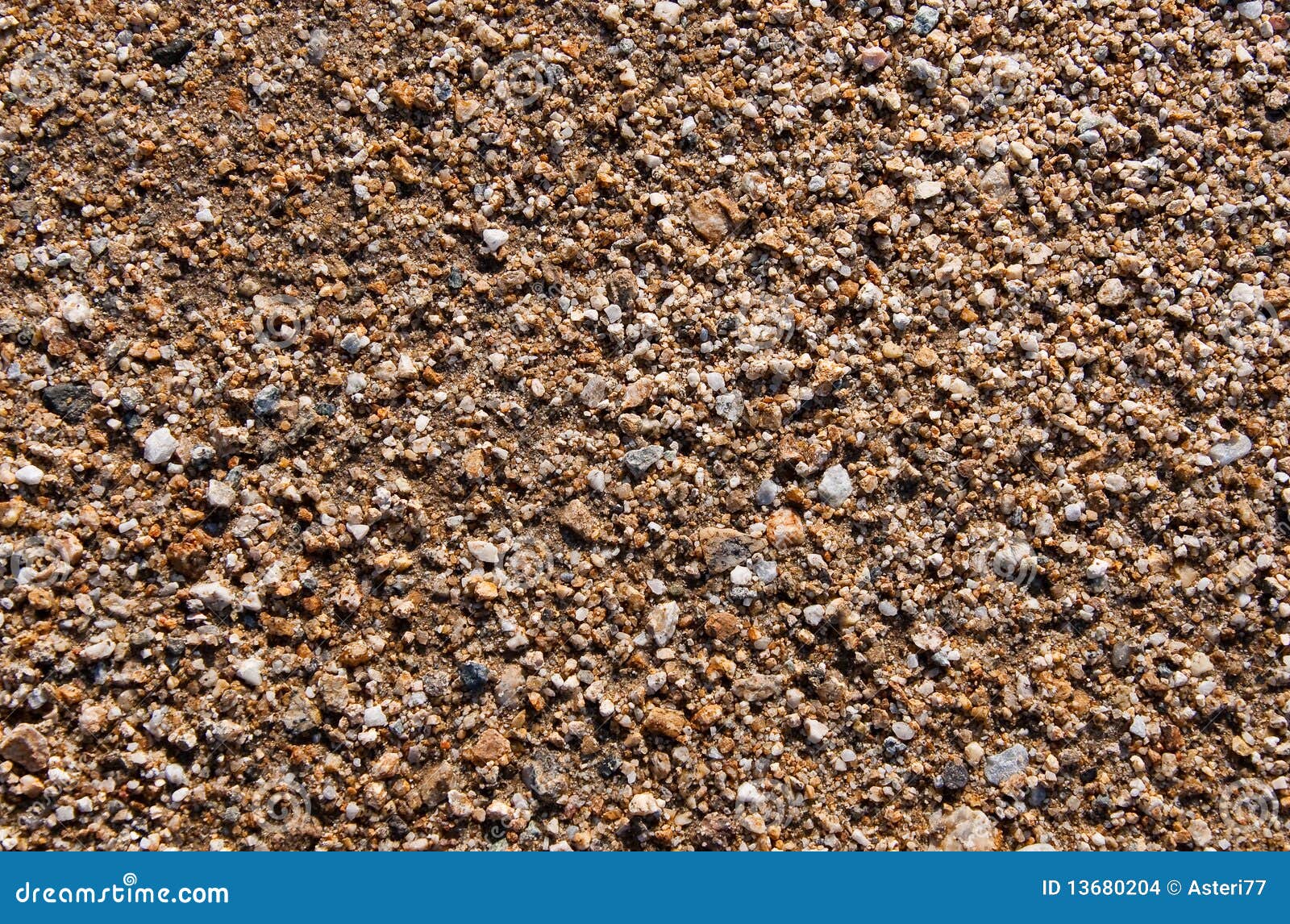 Marine Clean Sand with Small Colored Stones Stock Photo - Image of ...