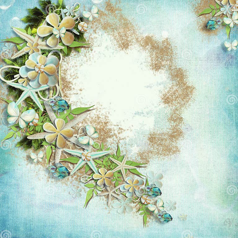 Marine collage stock illustration. Illustration of paper - 35514901