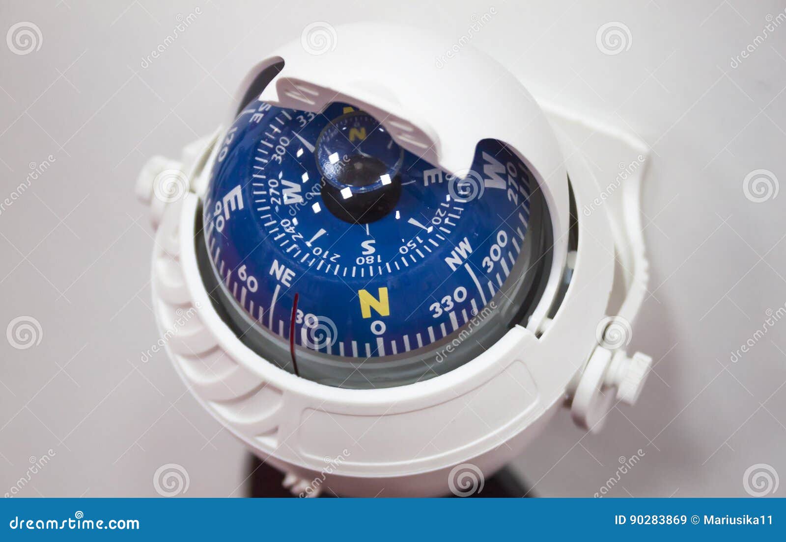 Marine compass stock image. Image of liquid, degrees - 90283869