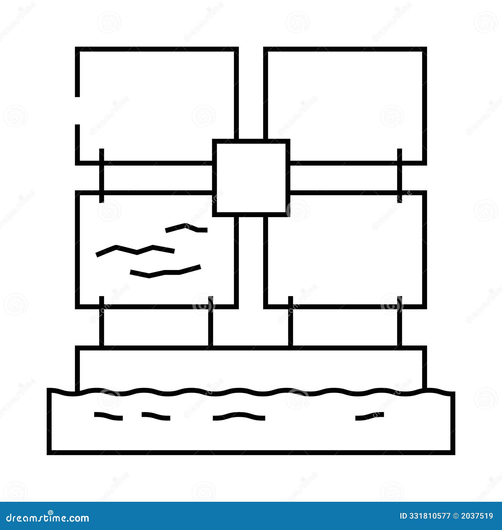 Marine Corrosion Testing Line Icon Vector Illustration Stock ... Marine Corrosion Testing Line Icon Vector Illustration Stock ...
