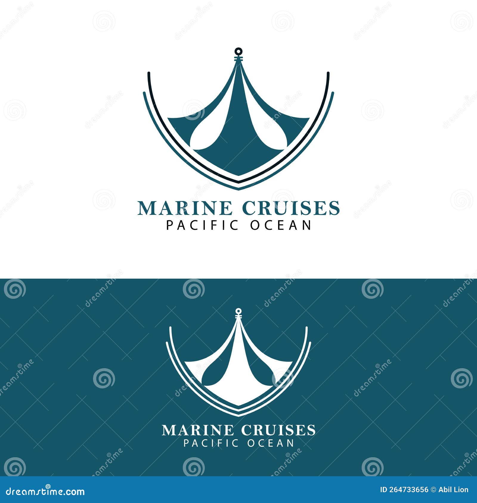 Marine Cruises Logo Vector Illustration Stock Vector - Illustration of ...