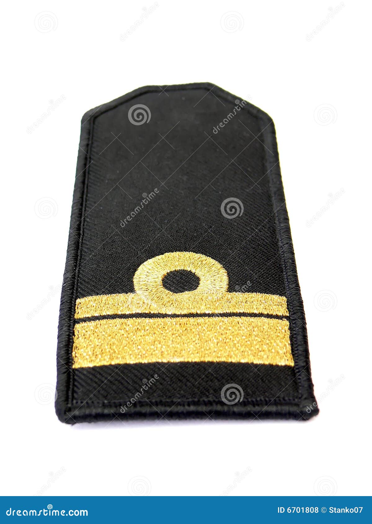 Marine d'epaulet photo stock. Image du côté, ligne, chef - 6701808