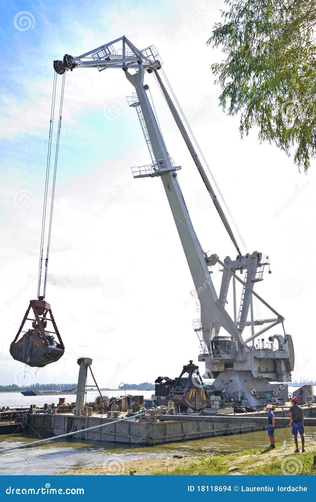 Marine dredge stock photo. Image of anchor, point, navigation - 18118694