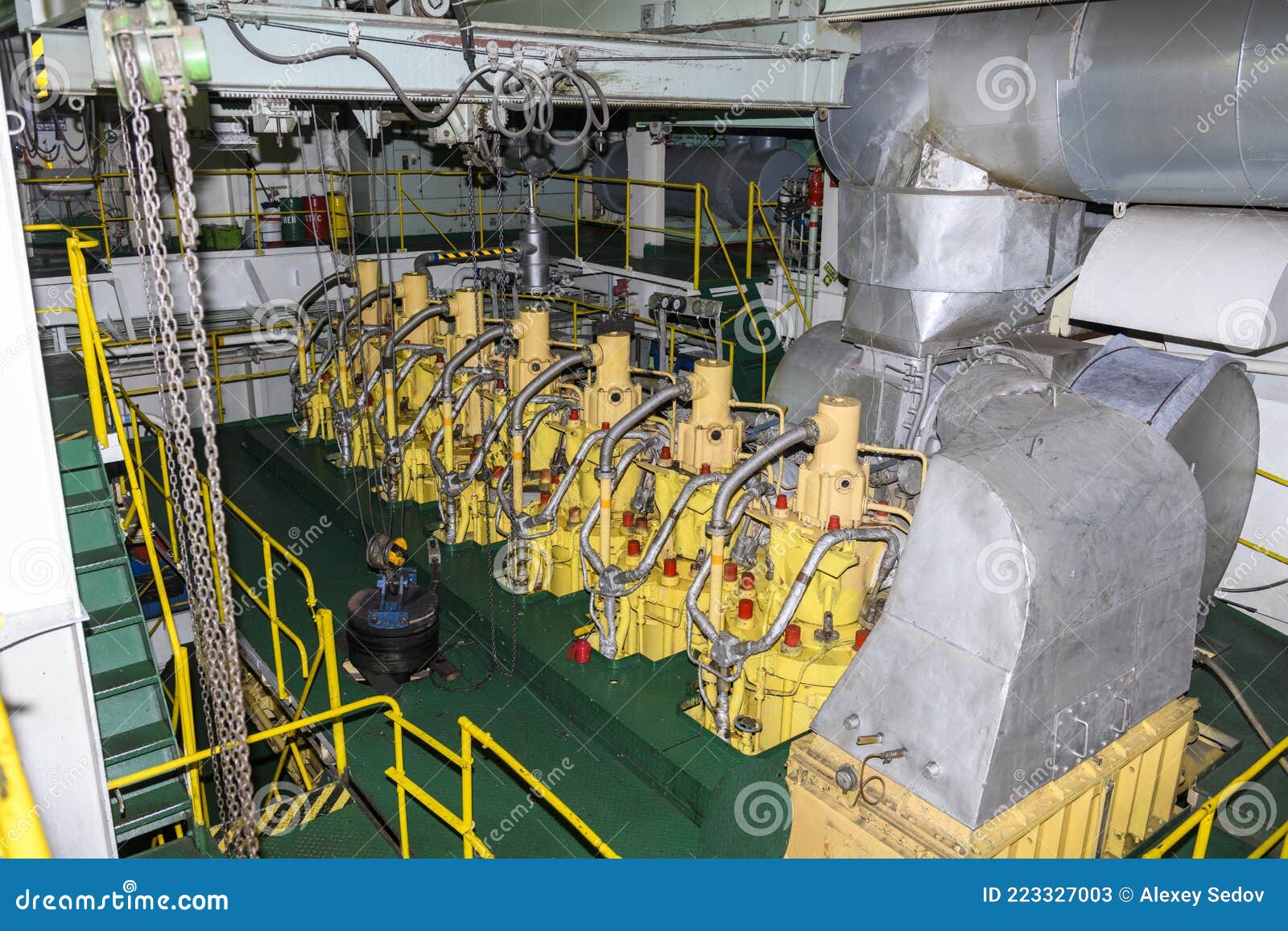 Generator Room Outdoor At The Back Of Building Background. Electric ...