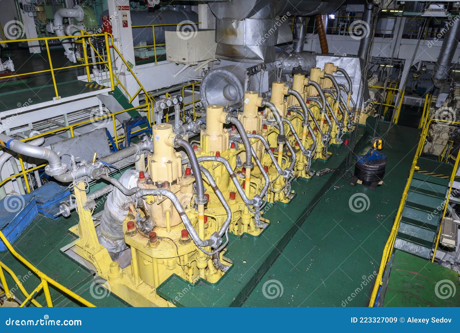 Generator Room Outdoor At The Back Of Building Background. Electric ...