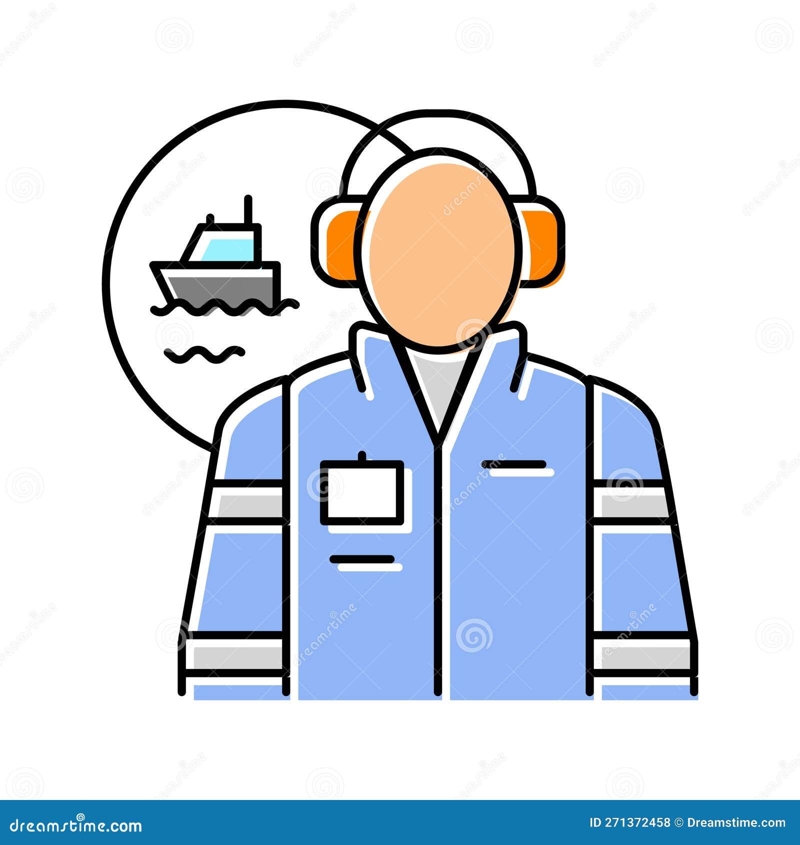 Marine Engineer Worker Color Icon Vector Illustration Stock Vector ... Marine Engineer Worker Color Icon Vector Illustration Stock Vector ...