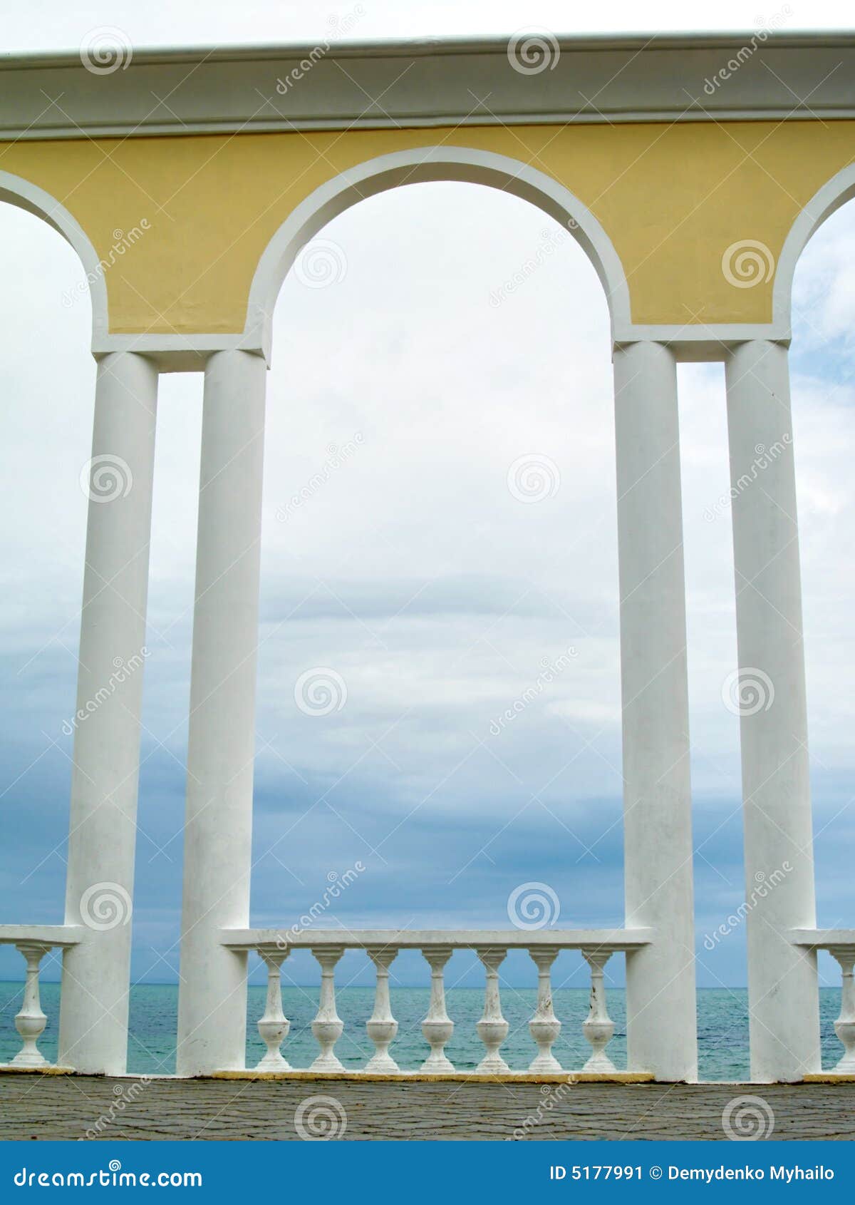 Marine gate, balustrade stock image. Image of balustrade - 5177991