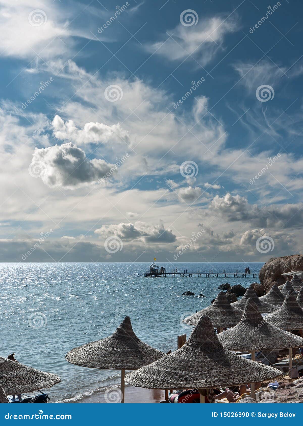 Marine landscape stock photo. Image of light, waves, tropical - 15026390