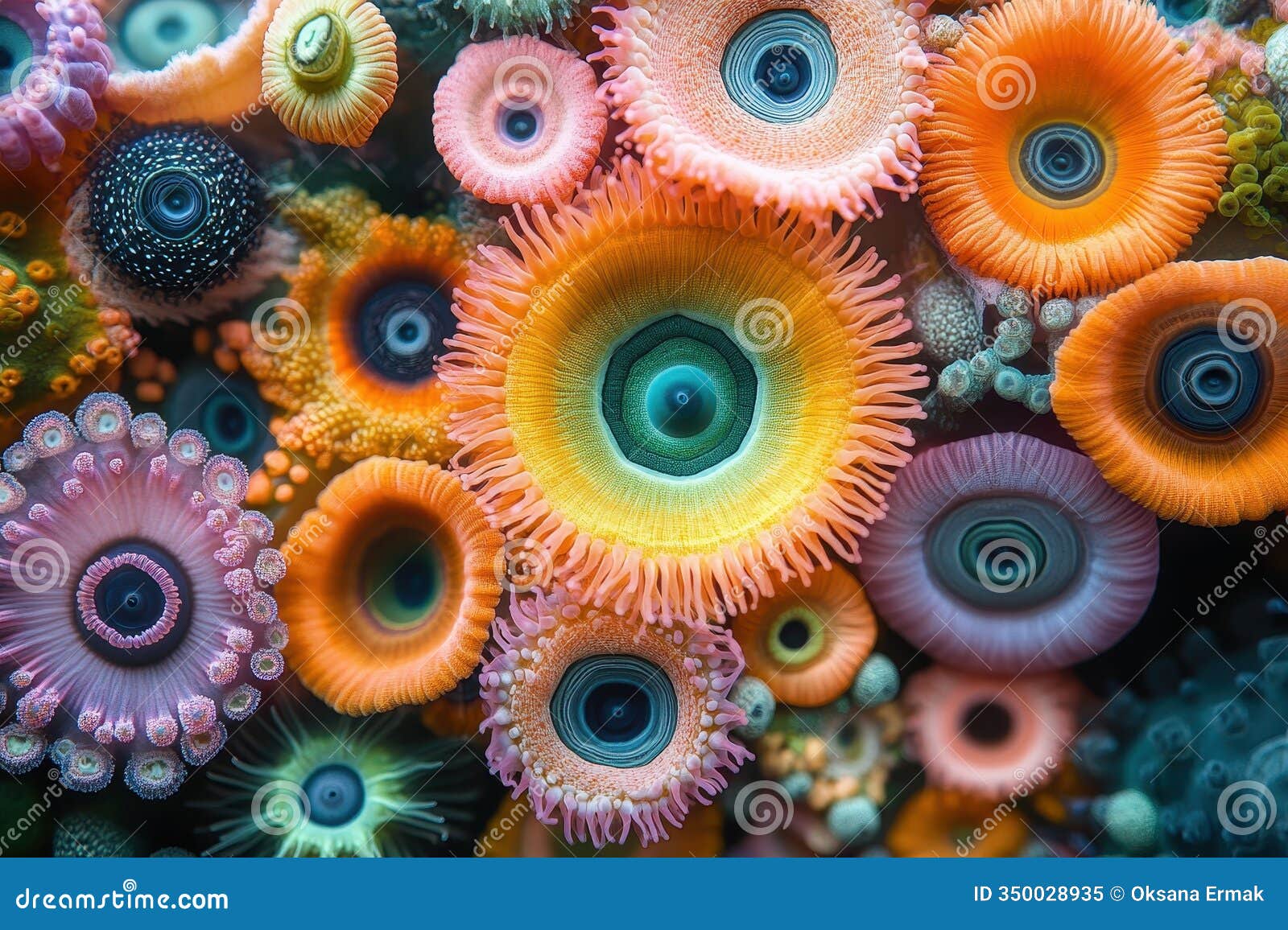 Marine Microorganisms Patterns, Microscopic Marine Life Forms and ...