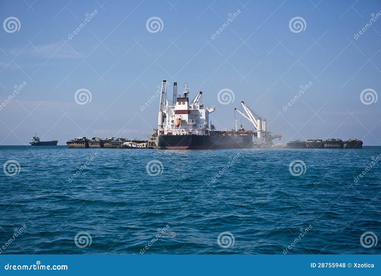 Marine mining on working stock photo. Image of mining - 28755948